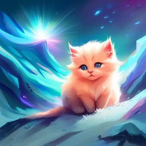 Illustrated Cats 8 - AI Generated Artwork - NightCafe Creator