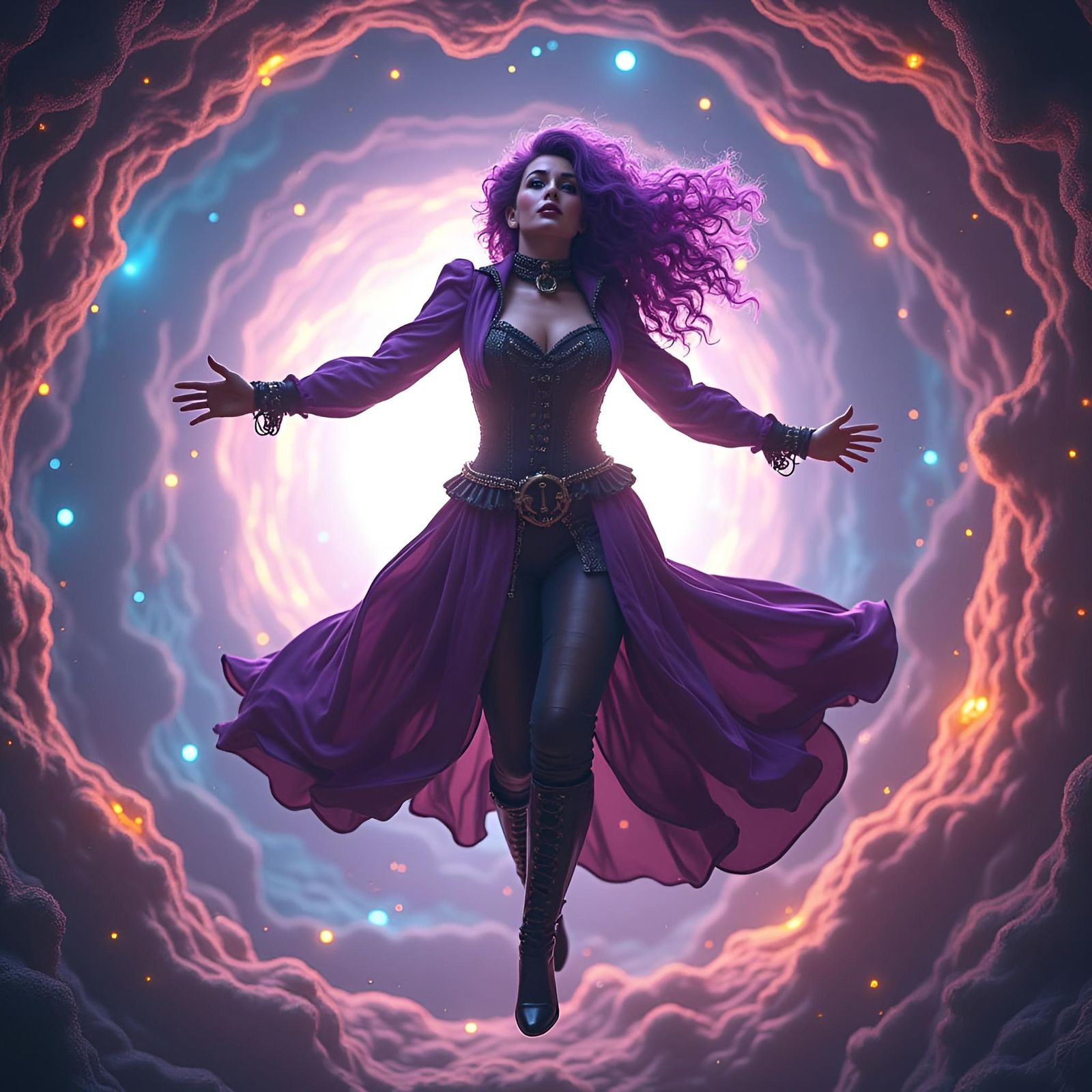 The Time Jumper - AI Generated Artwork - NightCafe Creator