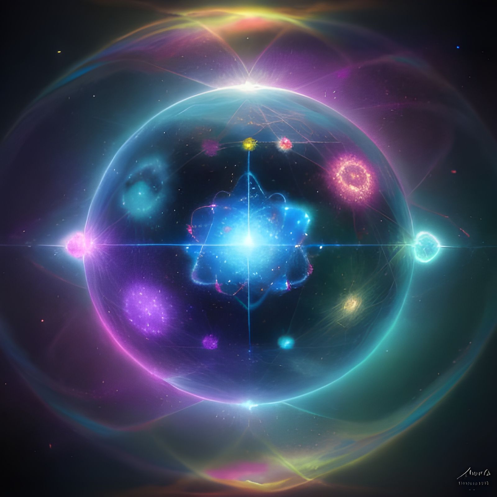 Positronium Atom, Matter meets Antimatter in Cohesion, Dancing ...