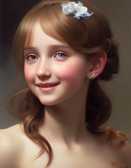 Little Princess Ana - AI Generated Artwork - NightCafe Creator