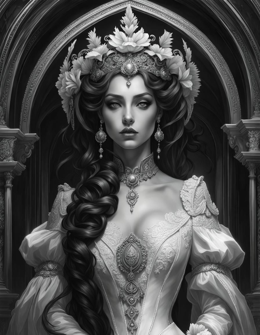 Delicate Gothic Ai Generated Artwork Nightcafe Creator