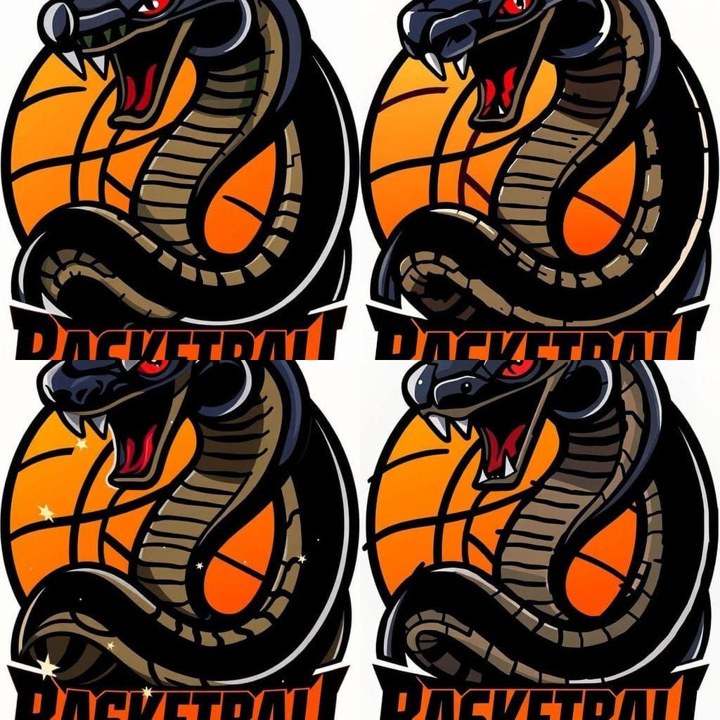 Black Mamba basketball team logo - Sleek Basketball Logo in ...