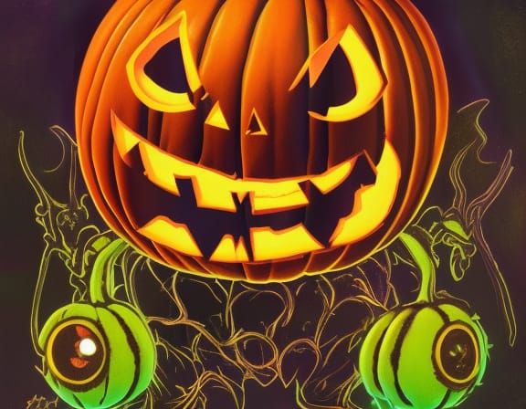 Jack-o'-lantern 🎃🎃🎃 monster fink ; Jack-o'-lantern 🎃🎃🎃 monster fink, a ...