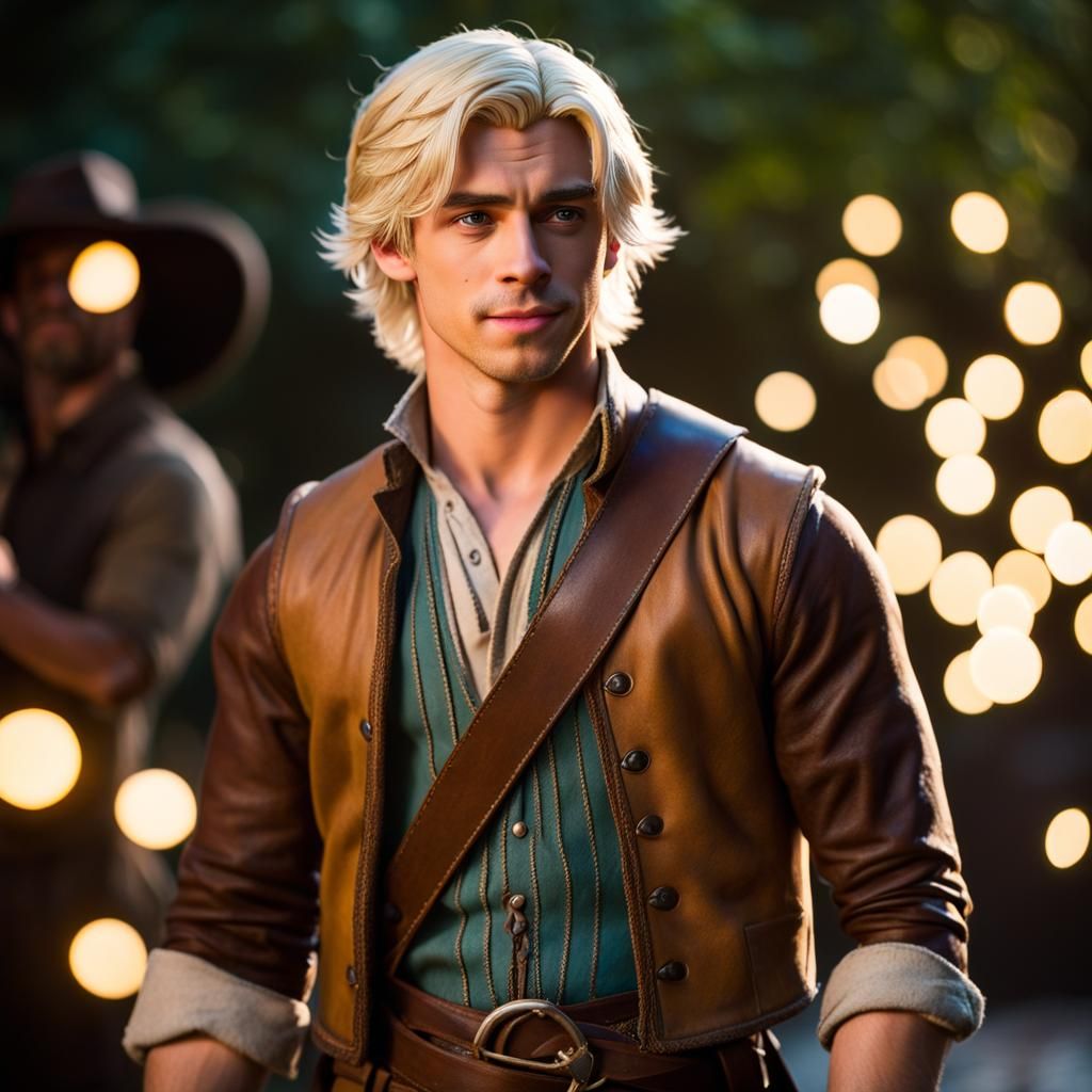 Ross Lynch as Flynn Ryder in Tangled 240120D - AI Generated Artwork ...