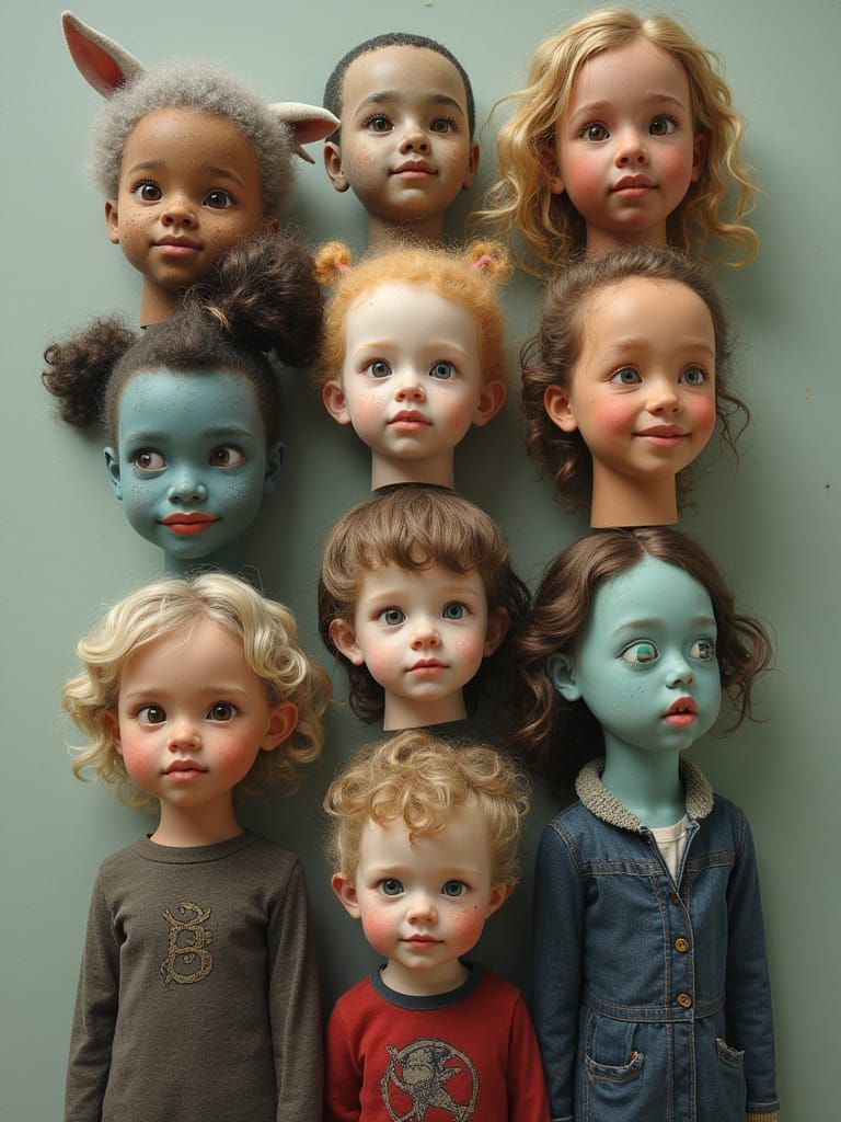 Superfluous Heads for Days You Don't Want to be Yourself