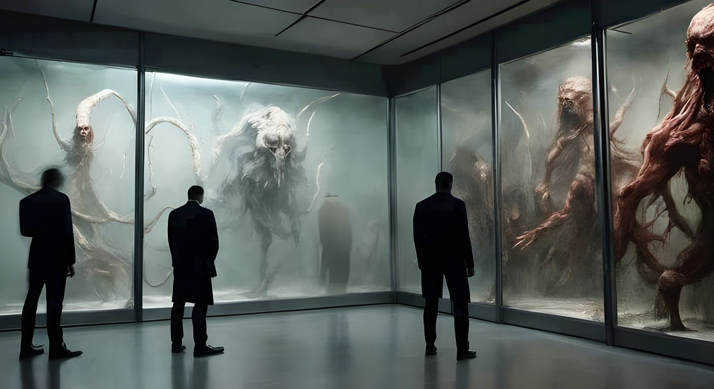 A Legion of Nightmares - AI Generated Artwork - NightCafe Creator