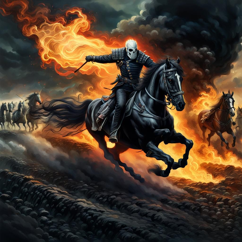 Ghost rider - AI Generated Artwork - NightCafe Creator