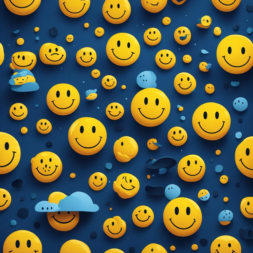 smiley faces. - AI Generated Artwork - NightCafe Creator