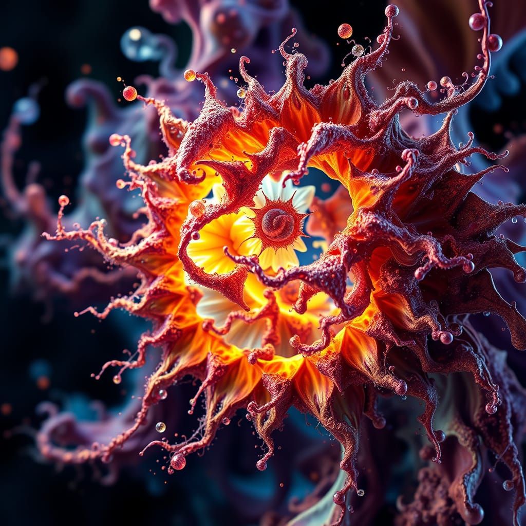 Hyper Realistic Fractals in nature