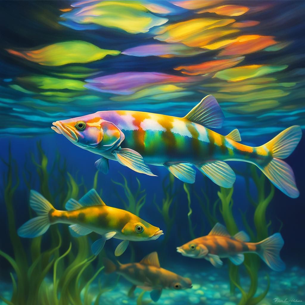 Ghost Catfish - AI Generated Artwork - NightCafe Creator
