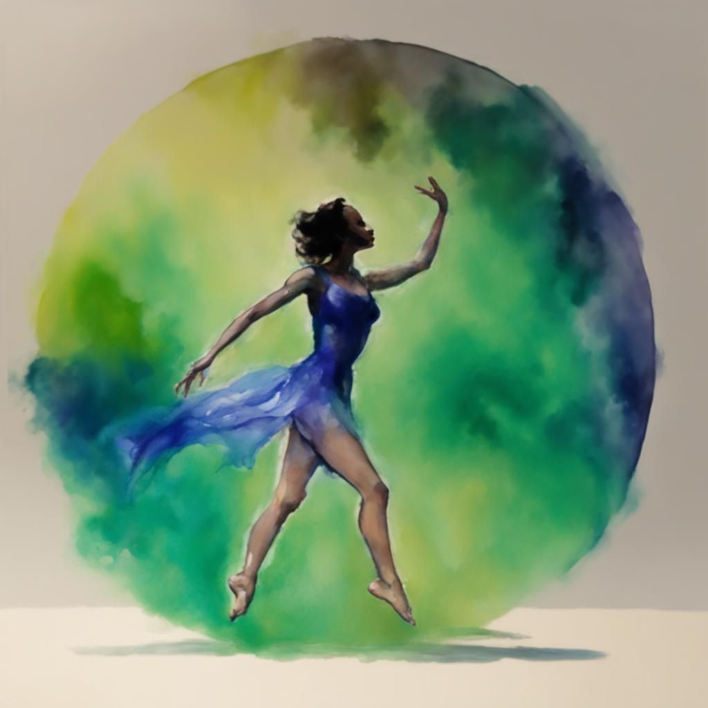 dazzling debra dances dangerously - Debra Dances: Watercolor...