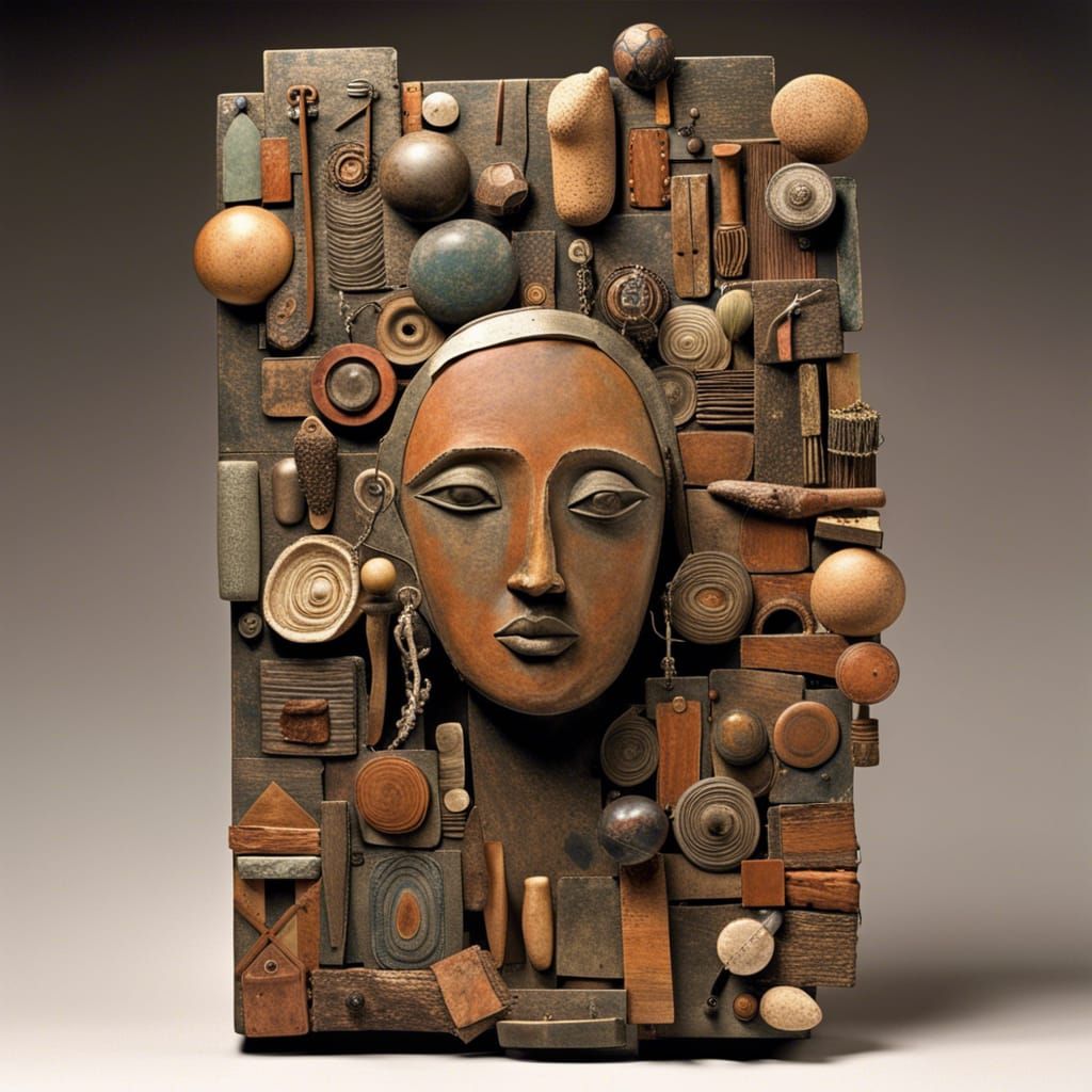 Assemblage, ii - AI Generated Artwork - NightCafe Creator