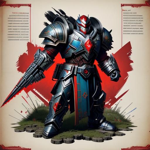 Dwarven Forge Ranger Armor - Red Forge - AI Generated Artwork ...