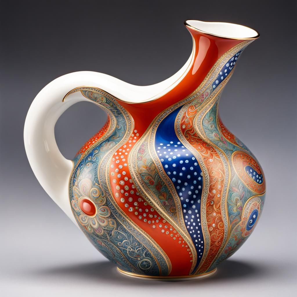 Weird Pitcher - AI Generated Artwork - NightCafe Creator