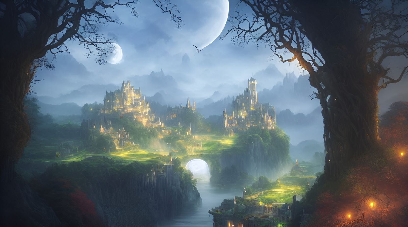 Fantasy Scapes Collection (see description) - Mediaval Fantasy ...