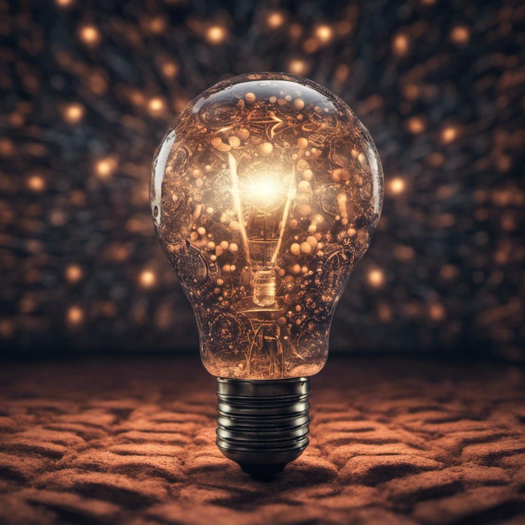 Light Bomb - AI Generated Artwork - NightCafe Creator