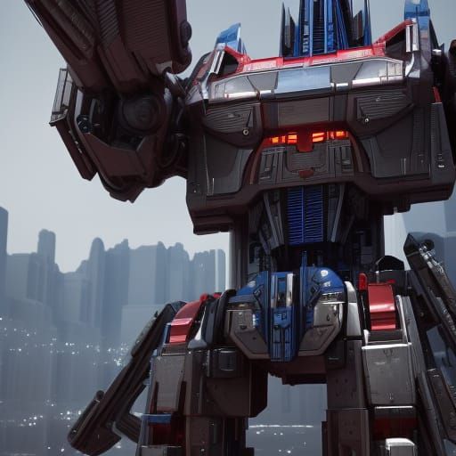 Optimus Prime - AI Generated Artwork - NightCafe Creator