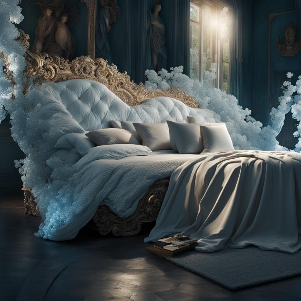 Amazing Bed - AI Generated Artwork - NightCafe Creator