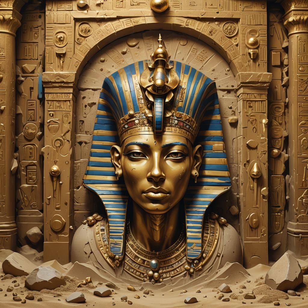 The pharaoh - AI Generated Artwork - NightCafe Creator