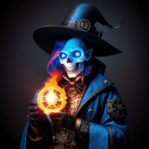 Dark Caster DnD - AI Generated Artwork - NightCafe Creator