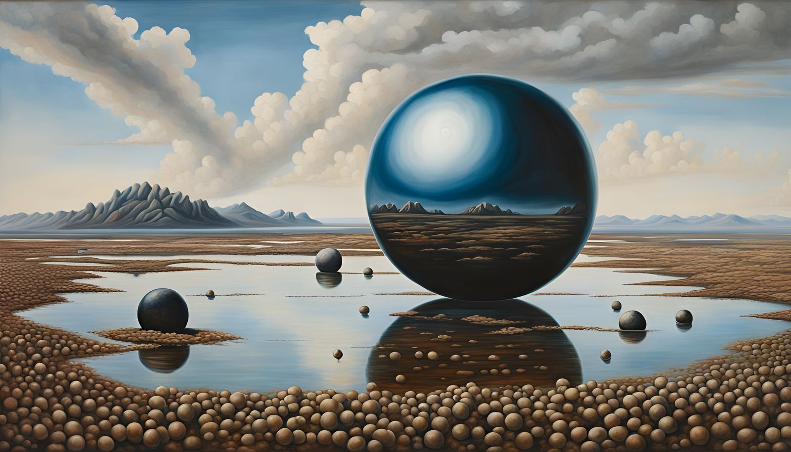 Odd Oasis - AI Generated Artwork - NightCafe Creator