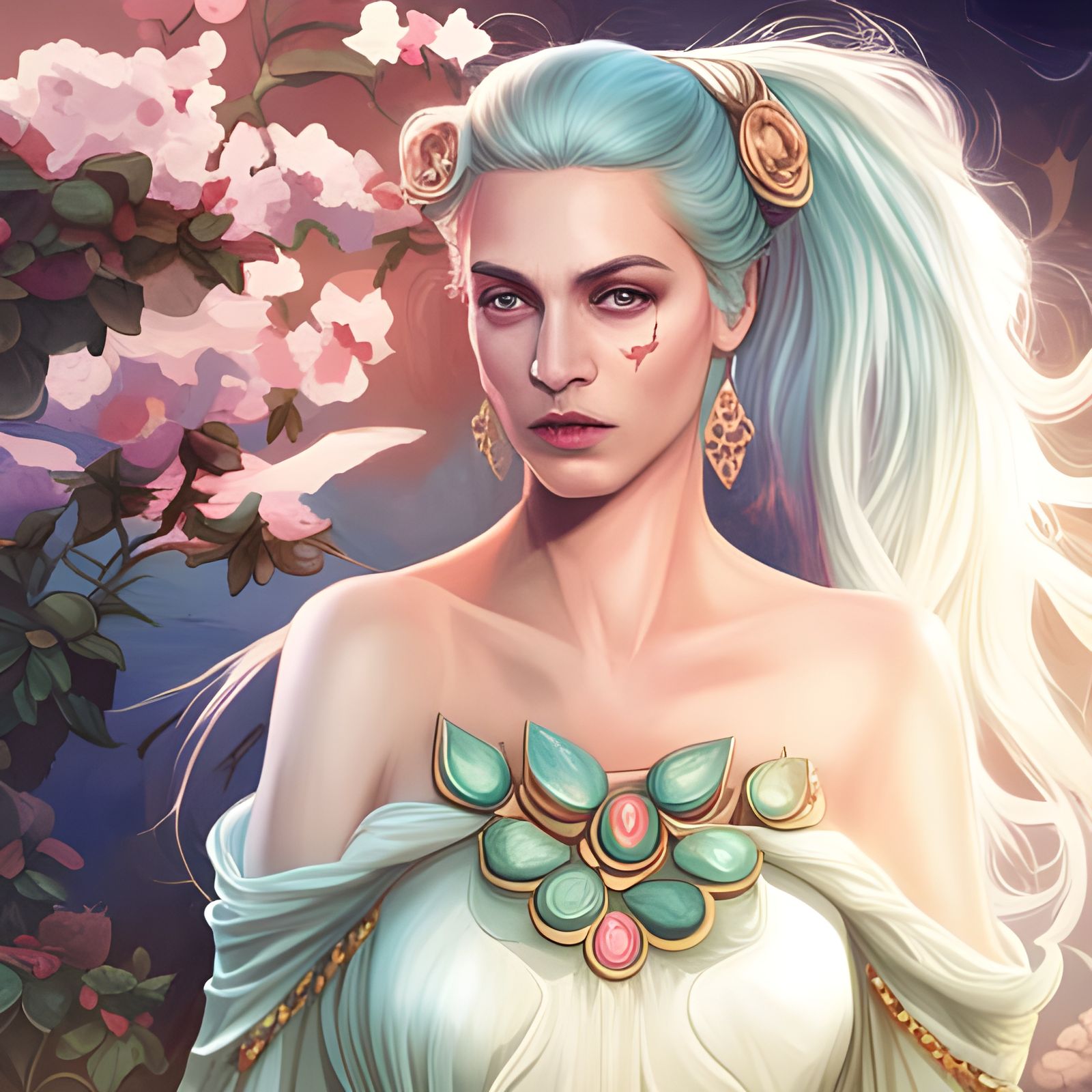 Sugar plum witch - AI Generated Artwork - NightCafe Creator