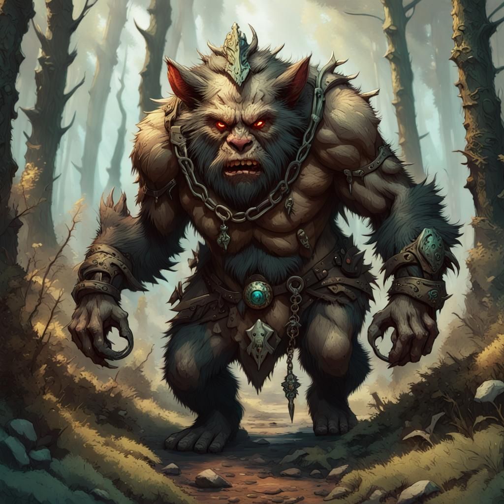 Bugbear on the prowl - AI Generated Artwork - NightCafe Creator