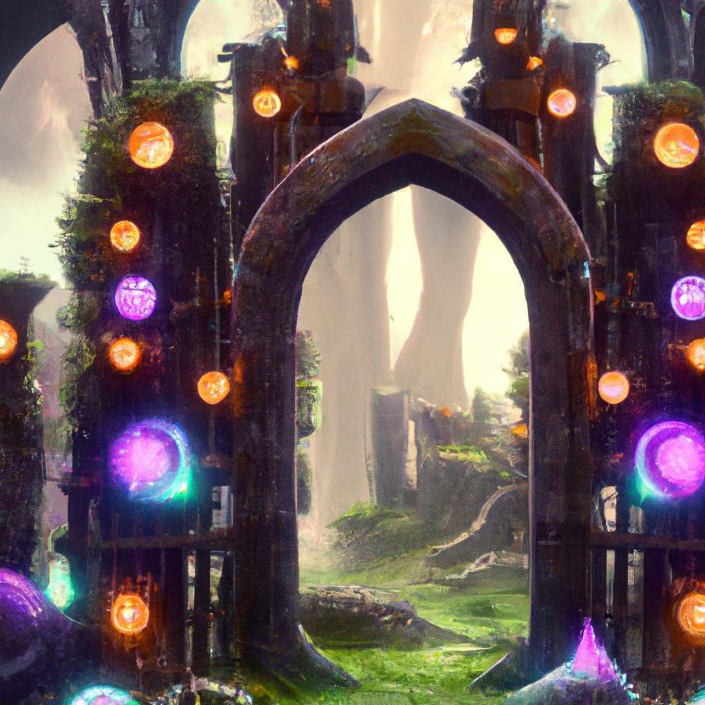 Gate - AI Generated Artwork - NightCafe Creator