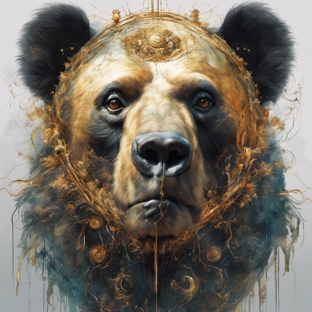 Divine obese Honeybear: Sun bear God presiding over the realm of ...