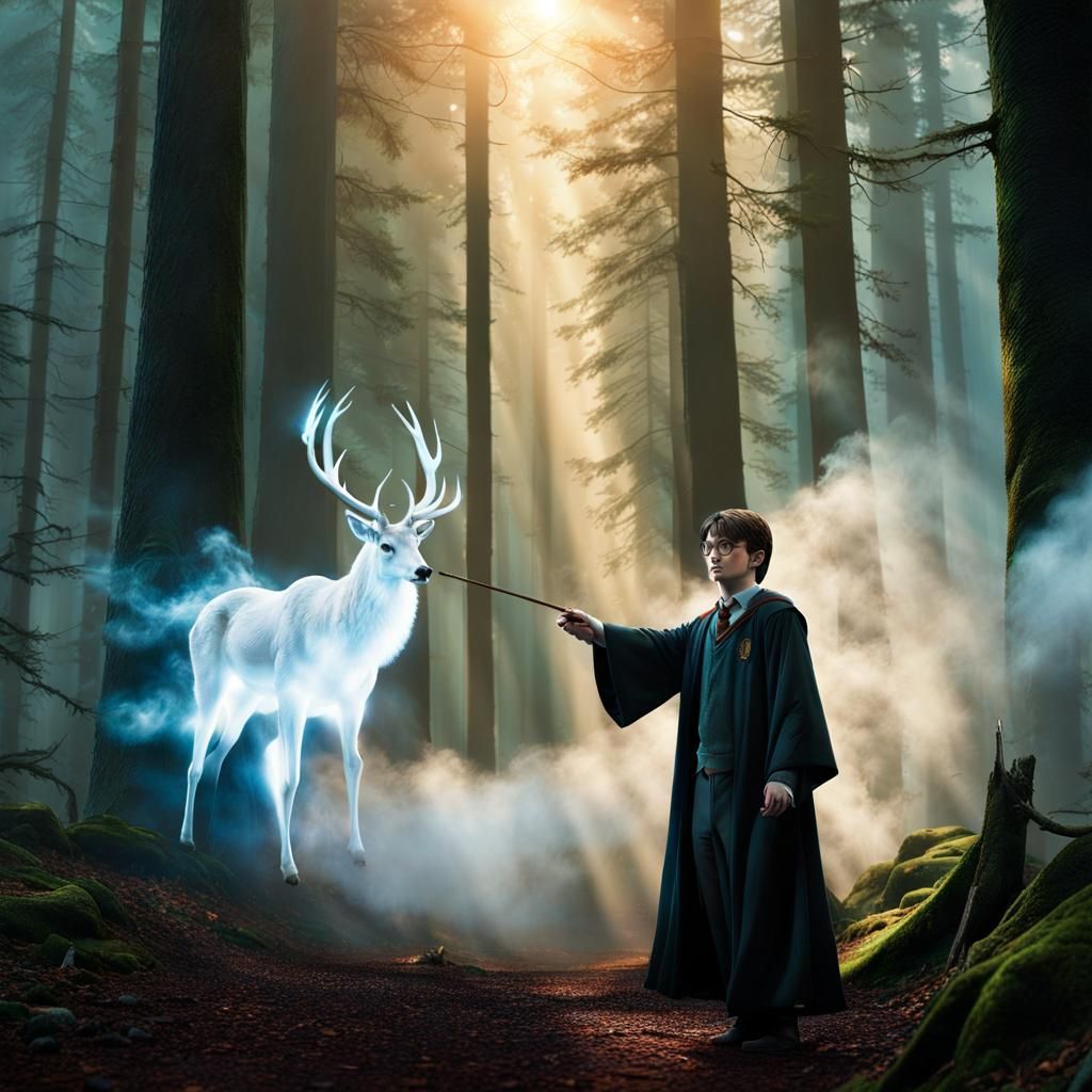 Expecto patronum - AI Generated Artwork - NightCafe Creator