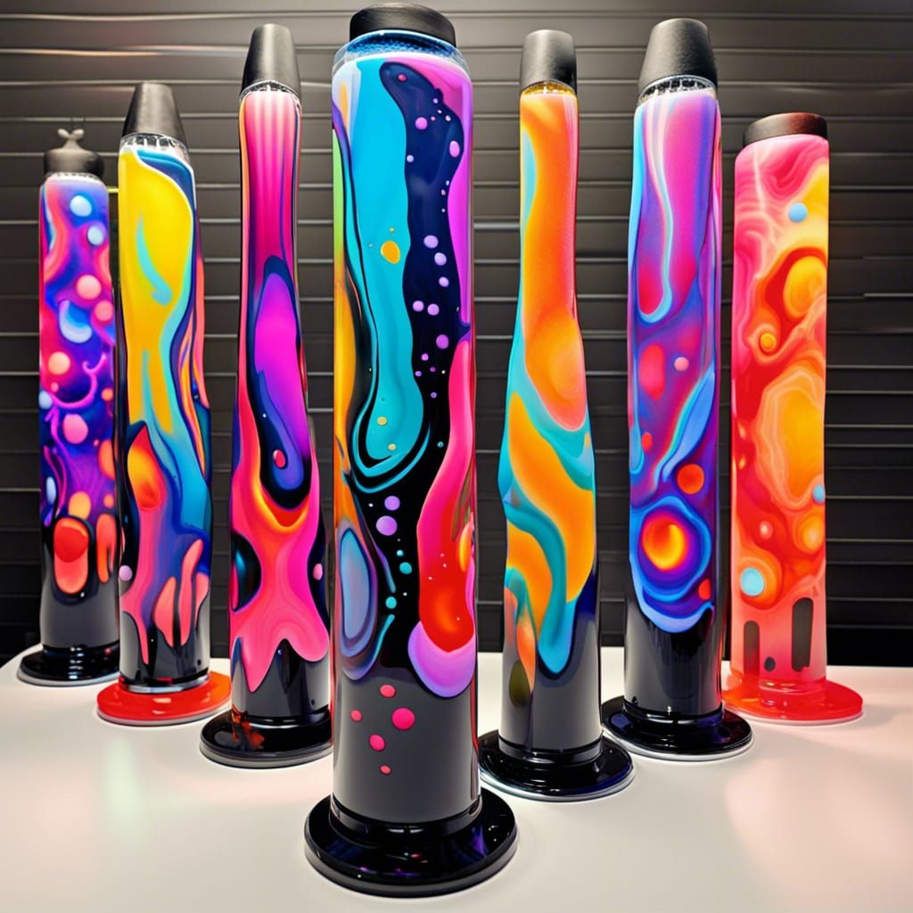 Lava lamps - AI Generated Artwork - NightCafe Creator