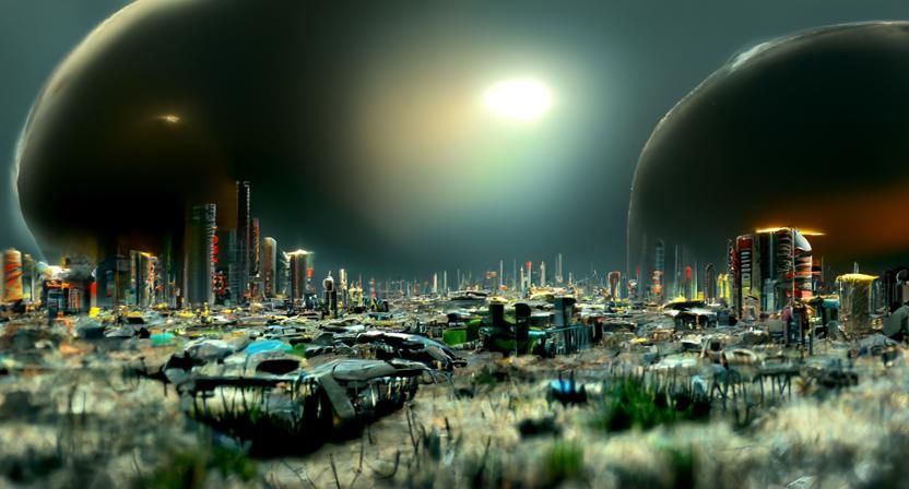 post-apocalyptic - AI Generated Artwork - NightCafe Creator