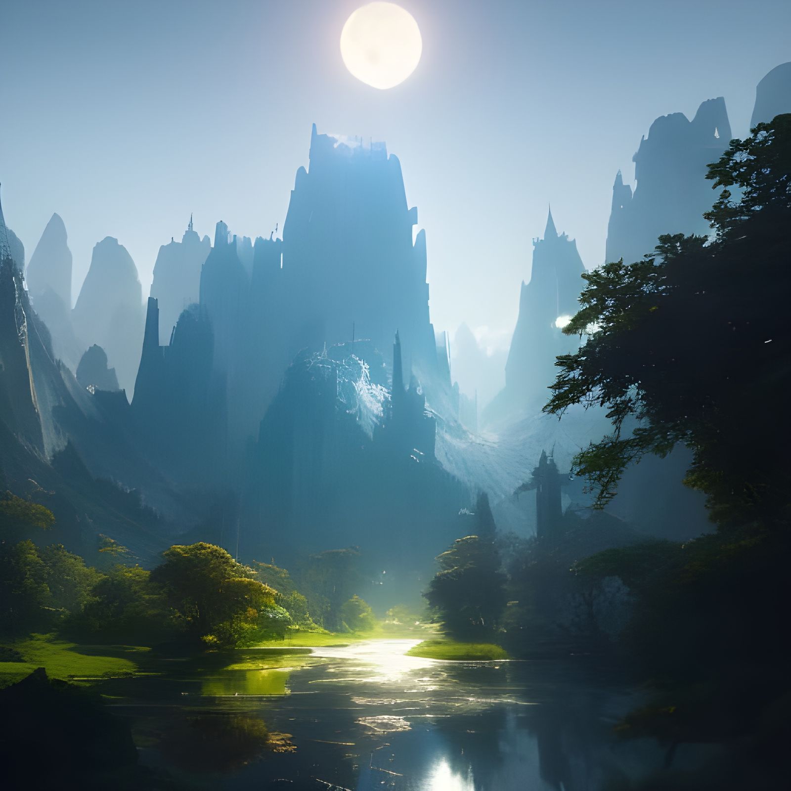 earth, 8k resolution concept art by Greg Rutkowski dynamic lighting ...