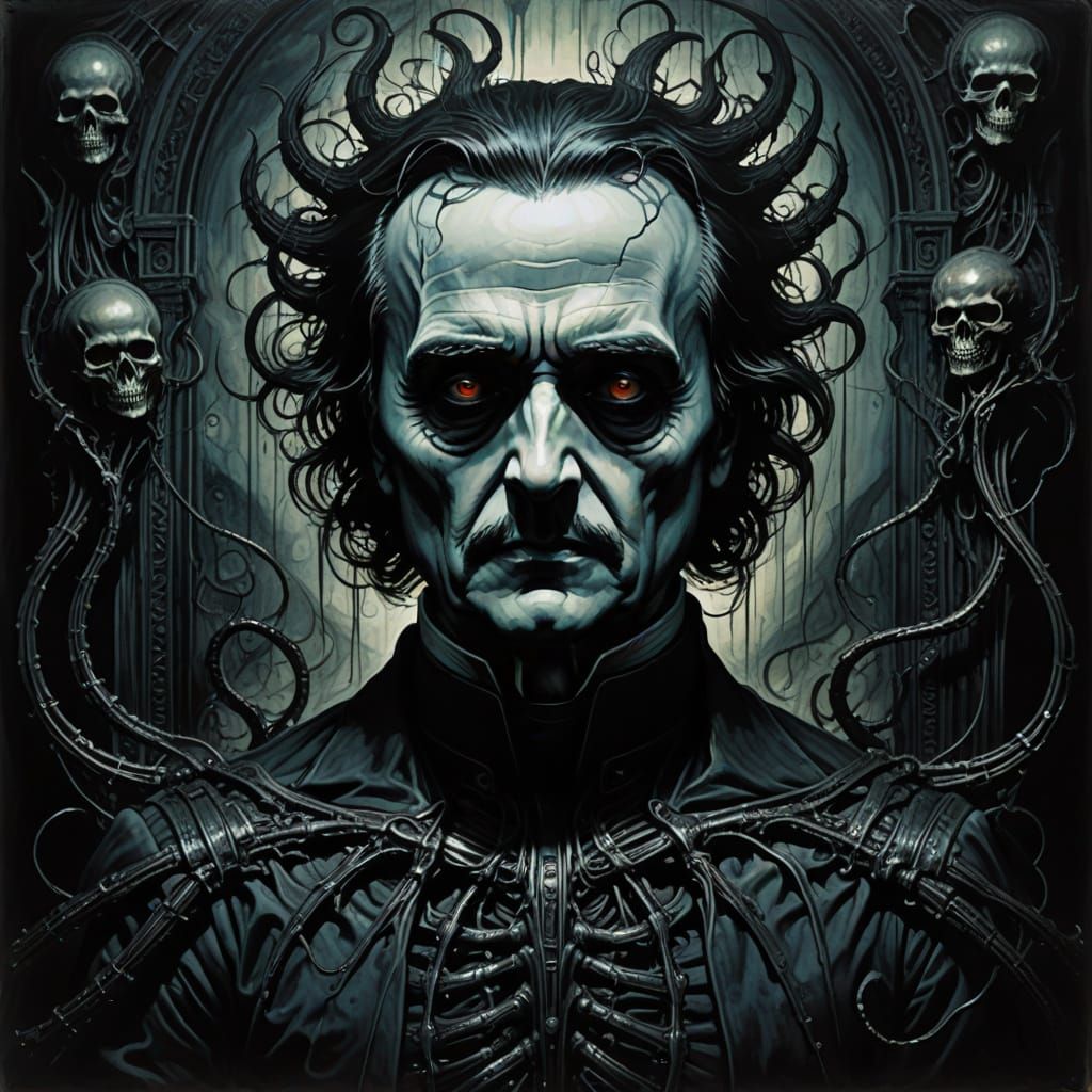 Horror abstract painting, horror colors, visually haunting, spiritual ...