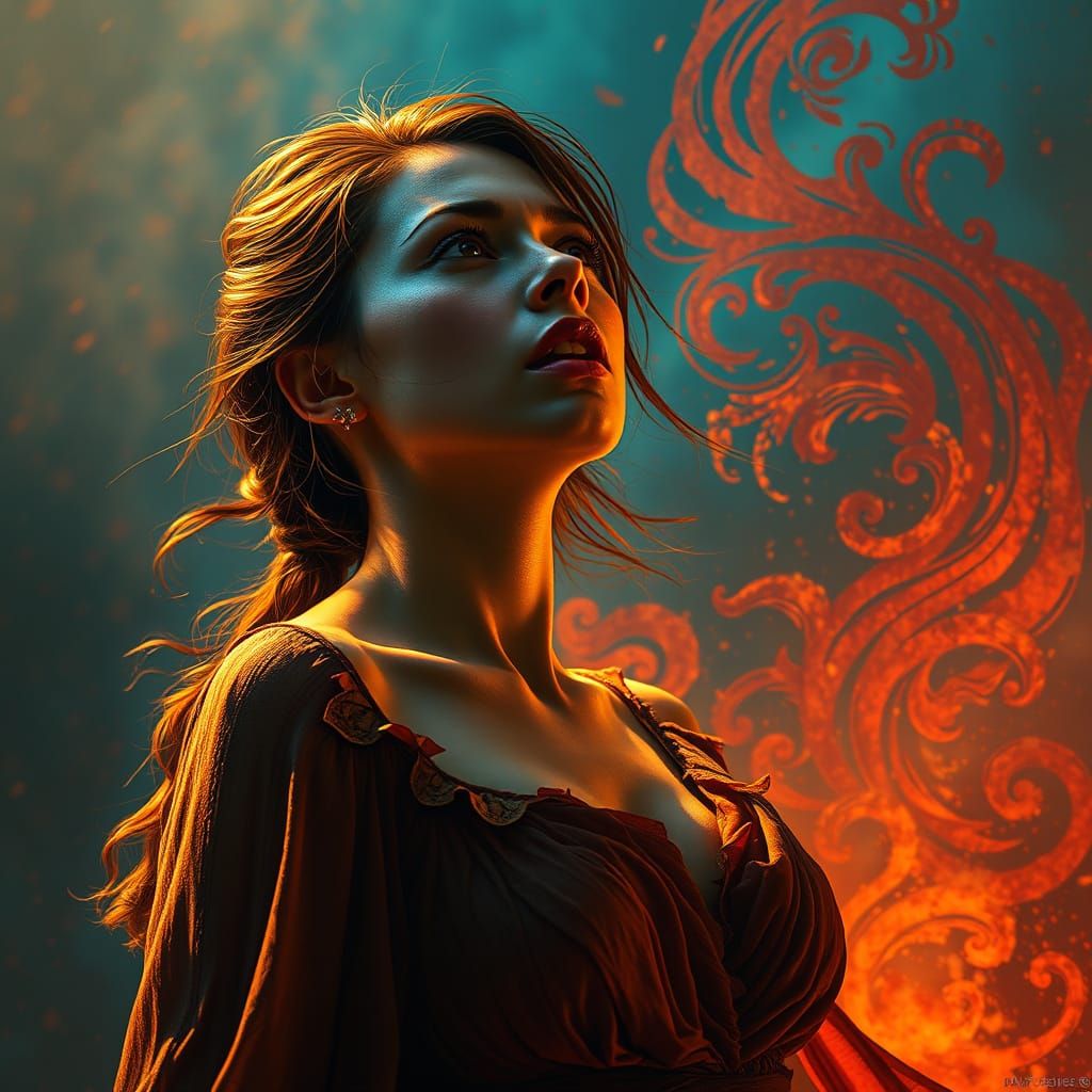 Damsel in distress - Distressed Heroine in Futuristic Splend...