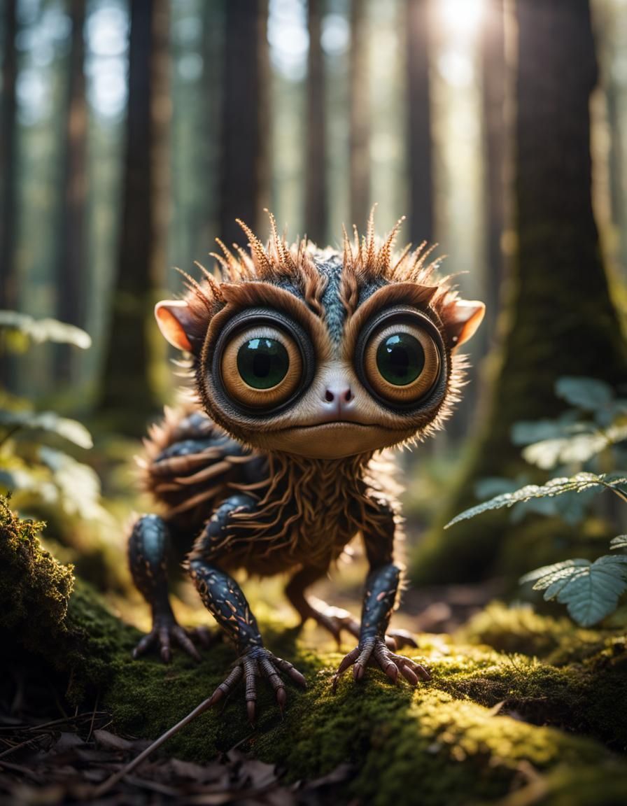 Adorable strange creatures series - AI Generated Artwork - NightCafe ...