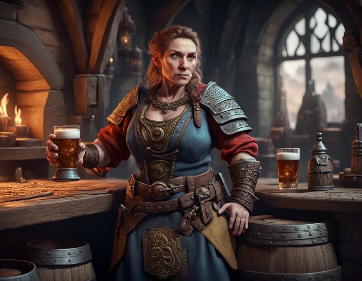 Barkeep - AI Generated Artwork - NightCafe Creator