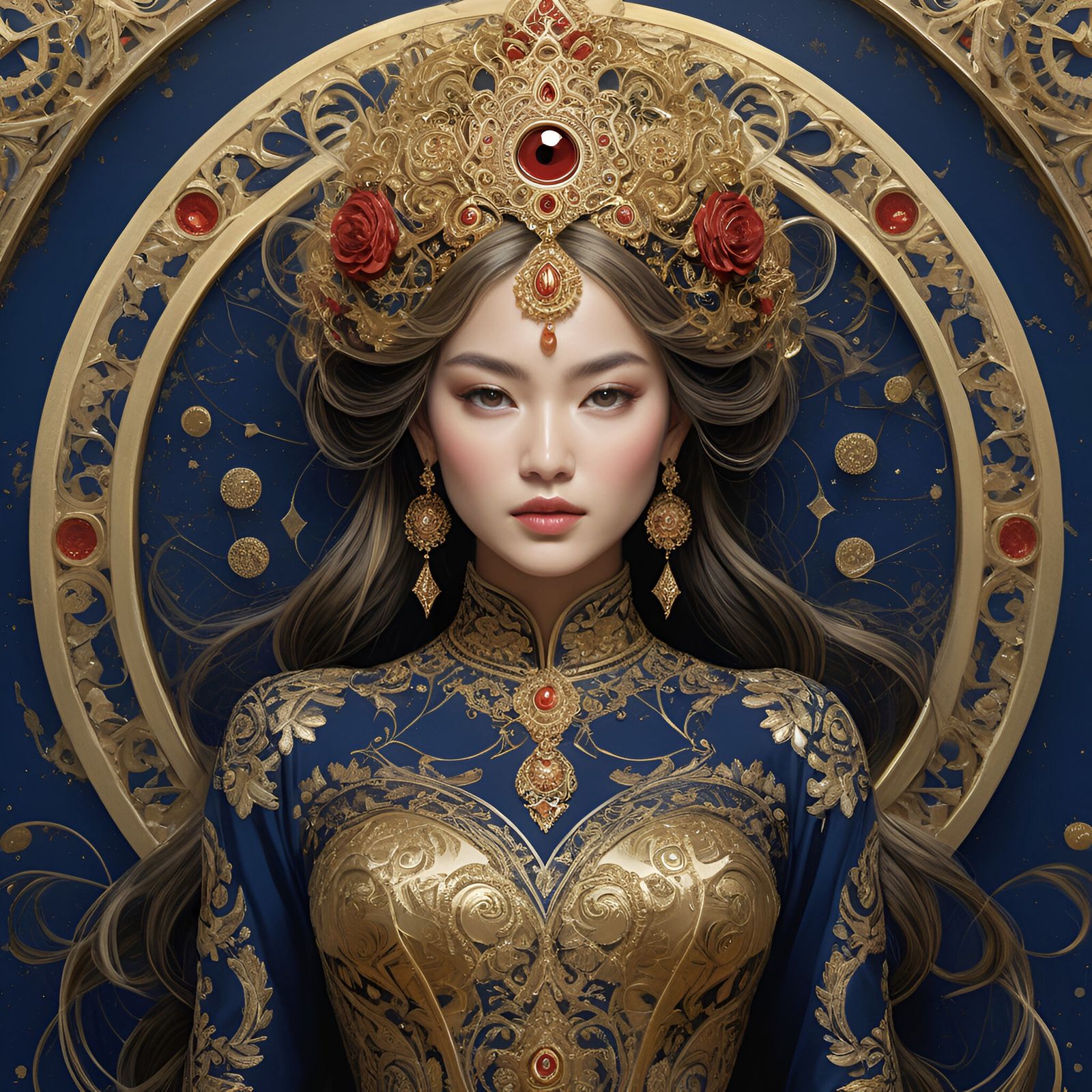 Chinese girl - AI Generated Artwork - NightCafe Creator