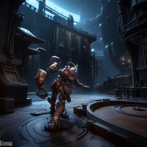 , deep, fantastical, intricate detail, splash, Unreal Engine 5 ...