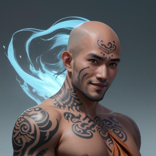 Wind Monk (Attempts) - AI Generated Artwork - NightCafe Creator