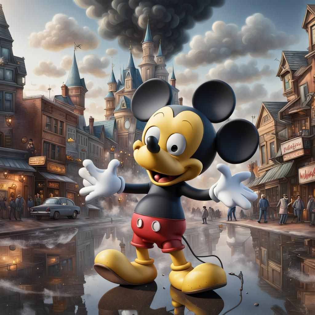 Mickey Mouse - AI Generated Artwork - NightCafe Creator
