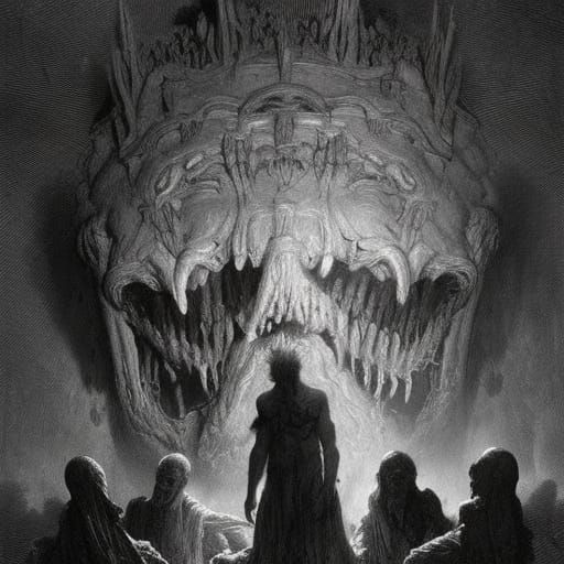 Abyss Devourer - AI Generated Artwork - NightCafe Creator