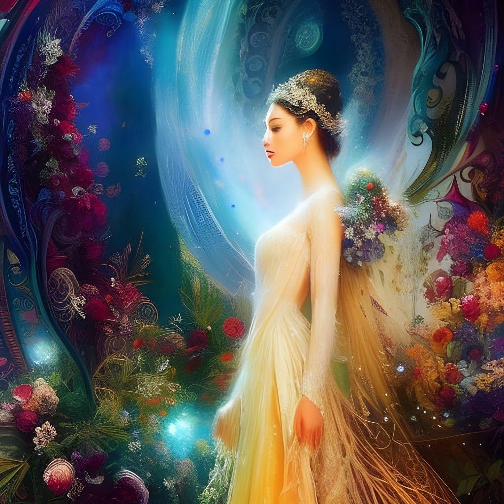 Gai Globe Snow Veil Prototype - AI Generated Artwork - NightCafe Creator