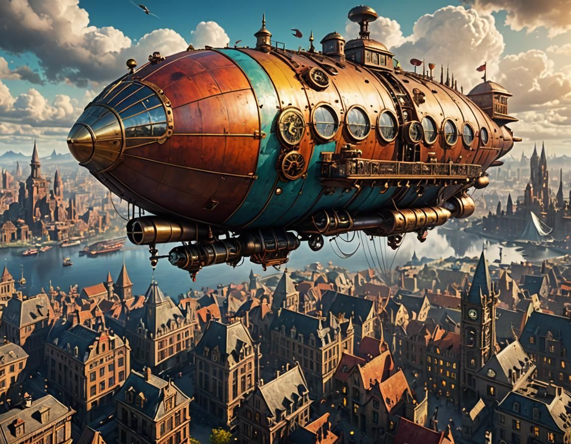 Capt. Nemo prepares to visit the Kaiser - AI Generated Artwork ...