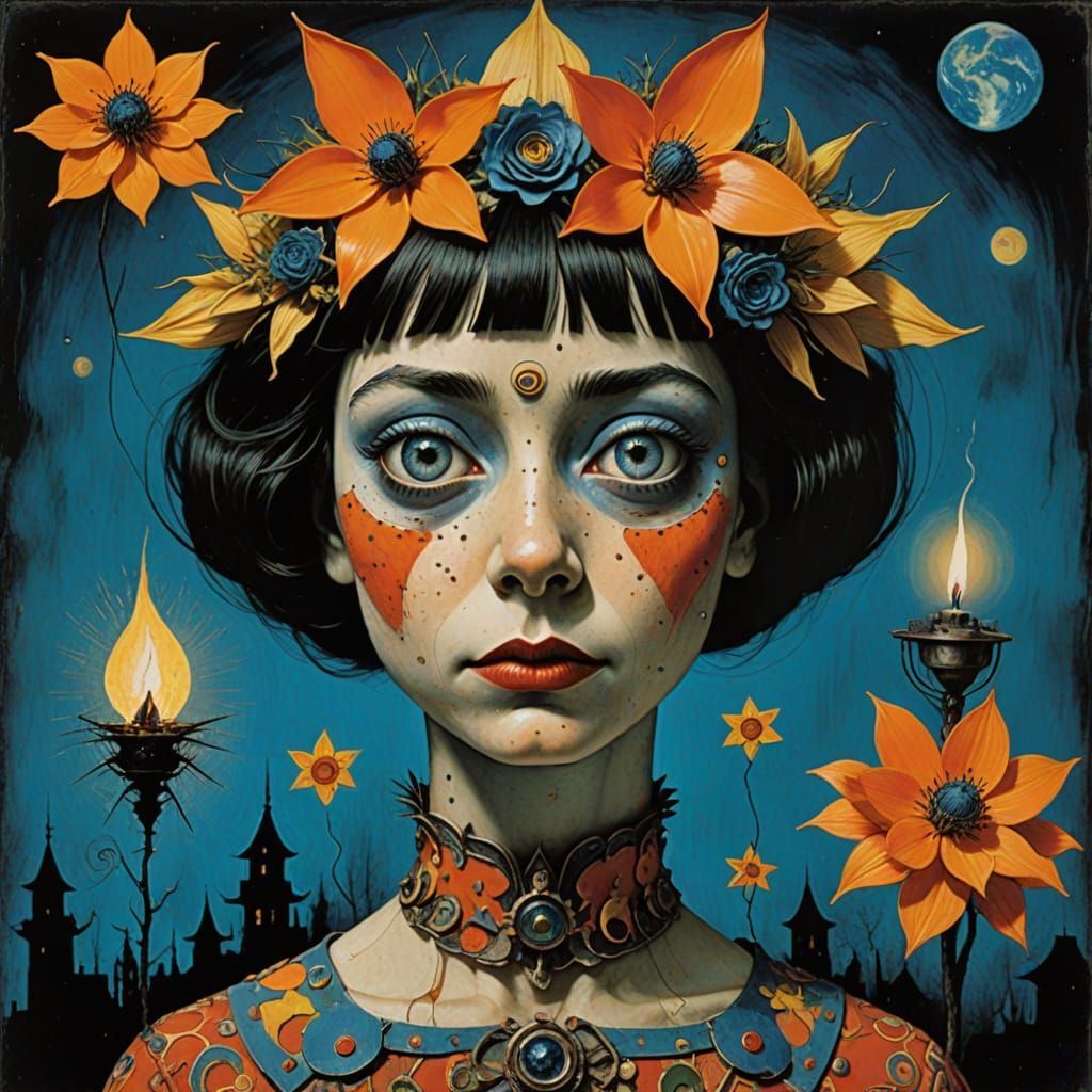 Surreal Pinocchio Portrait in Hyperrealistic Steam... - AI Art