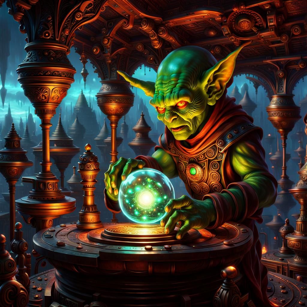 Goblin Magic - AI Generated Artwork - NightCafe Creator