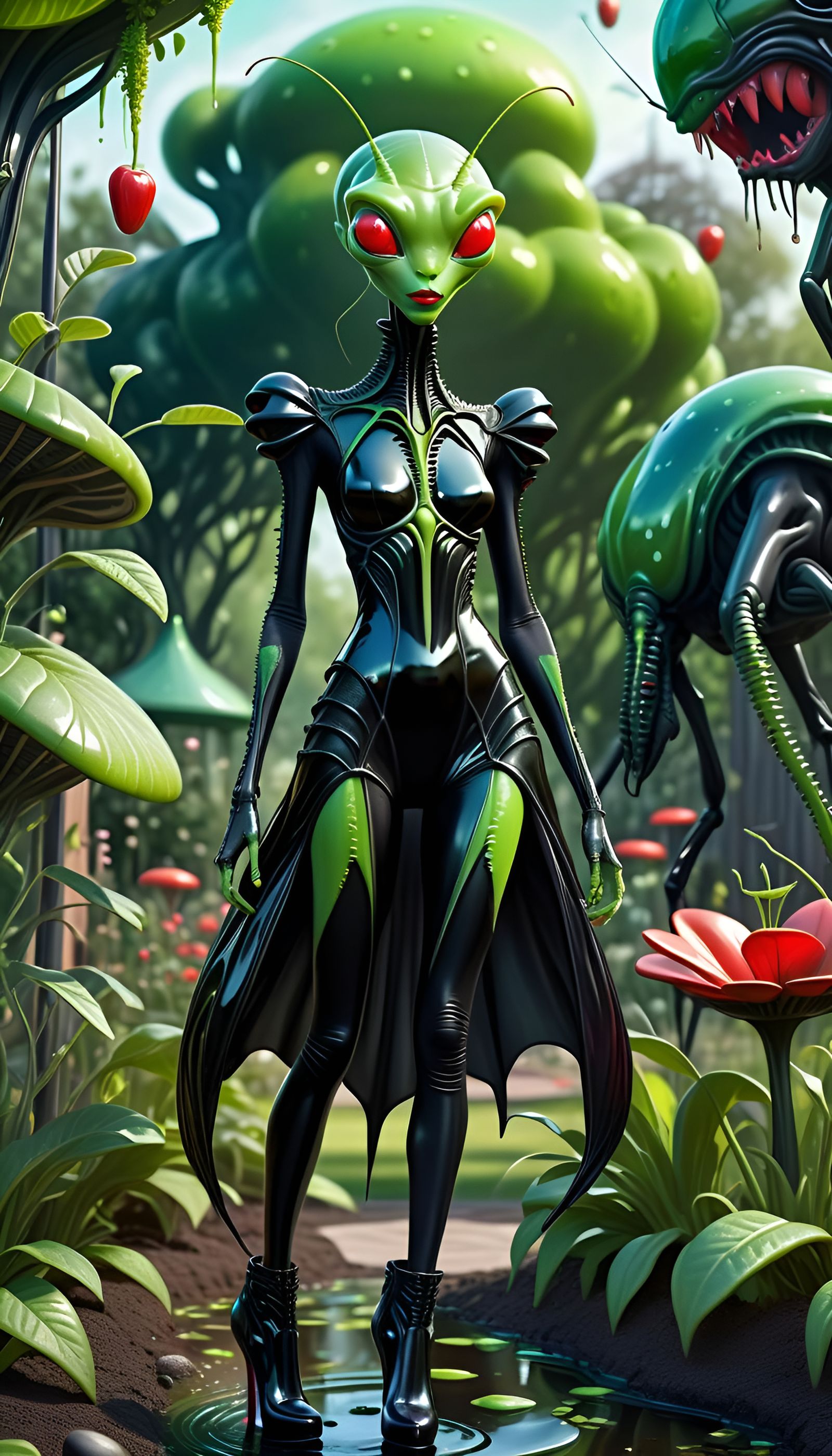 The Mantis II - AI Generated Artwork - NightCafe Creator