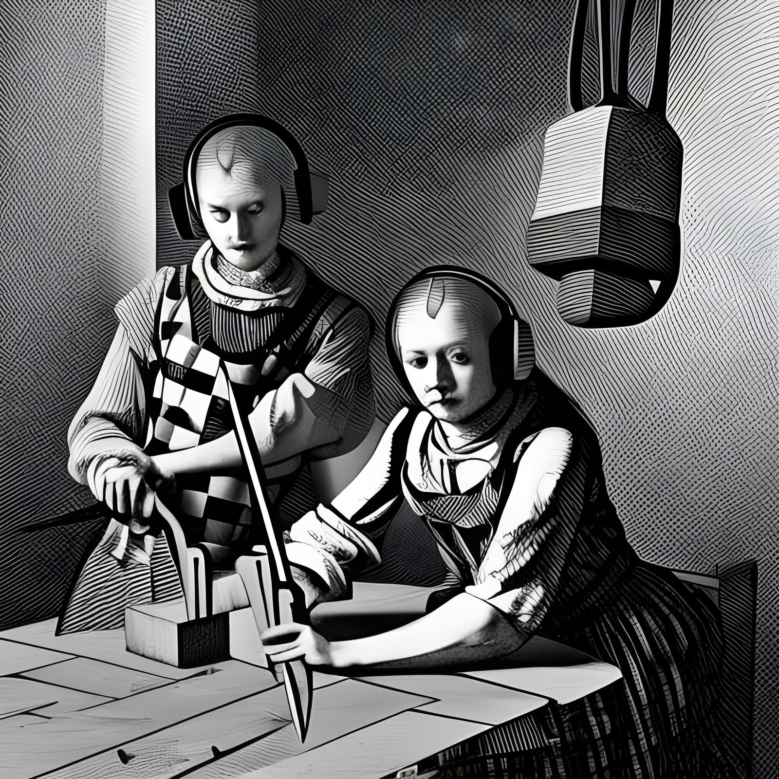 Workers 7 - AI Generated Artwork - NightCafe Creator