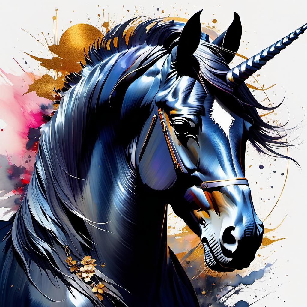 Black Beauty - AI Generated Artwork - NightCafe Creator