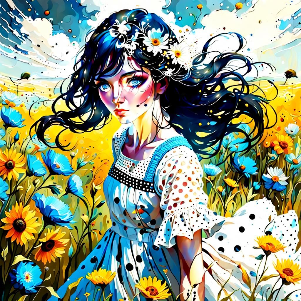 Art by Carne Griffiths, Vincent van Gogh, Luis Royo, Alberto Seveso ...